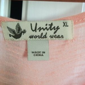 Unity World Wear | Tops | Unity Worldwear Xl Boho Handkerchief Hem Lace ...